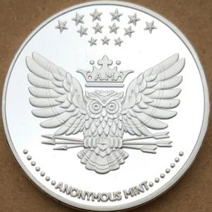 Anonymous Mint | Jewelry | Medusa Silver Coin | Poshmark